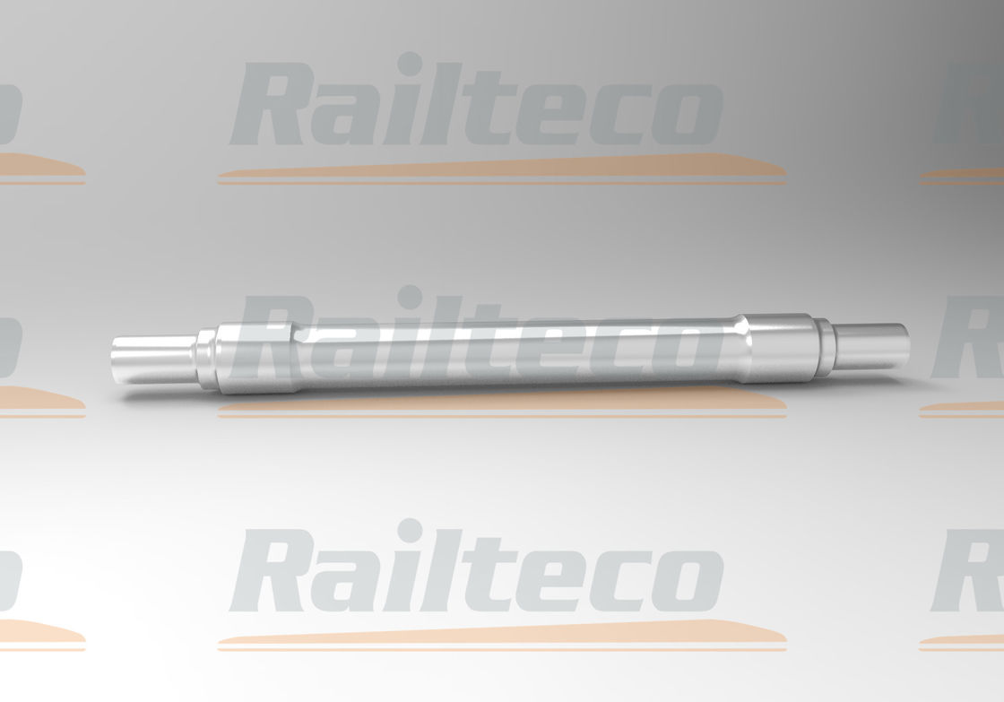 21t Load Capacity Railway Axle , Standard Gauge Train Axle Type RD2