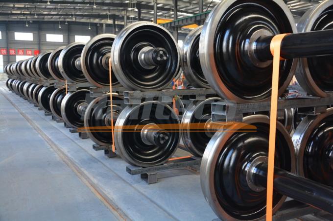 High Performance Urban Rail Wheel Set AAR Standard Customized Dimension