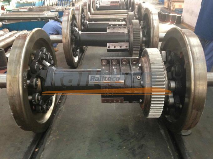 High Performance Urban Rail Wheel Set AAR Standard Customized Dimension